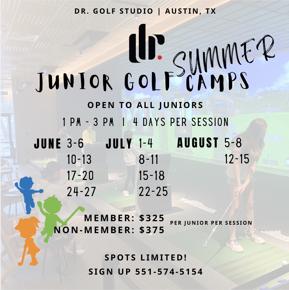 [DR. GOLF STUDIO] 주니어 골프 여름 캠프를 진행합니다. – Korean Students Association at ...